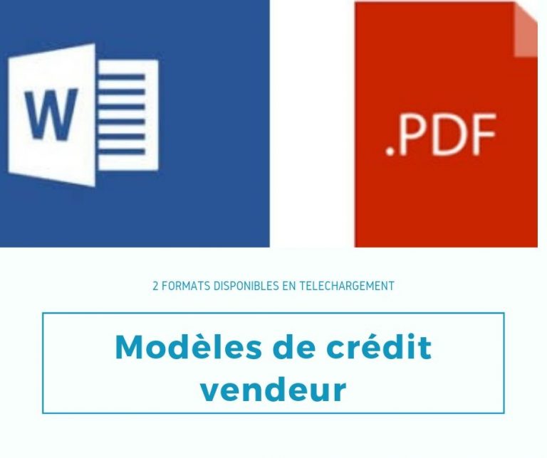 Contrat crédit vendeur sans cautionnement - crédit vendeur