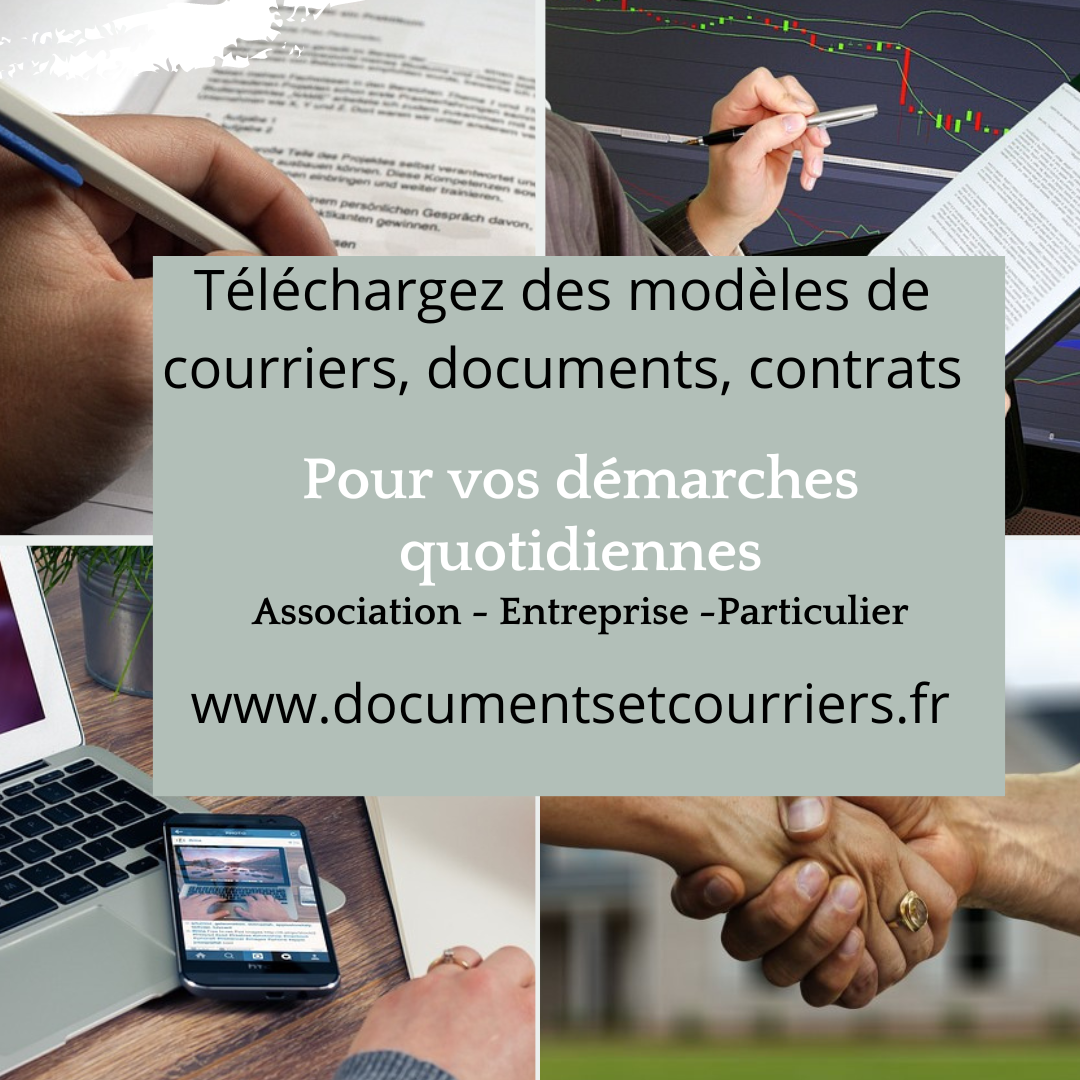 Modèles de contrats à Télécharger - crédit vendeur